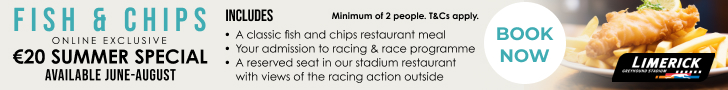 Go Greyhound Racing Limerick | Limerick Greyhound Stadium