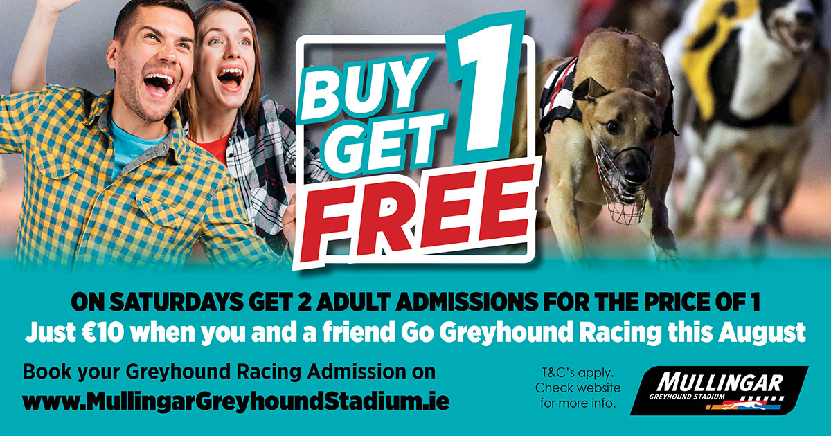 Greyhound Racing Admission Bookings In Mullingar Greyhound Stadium